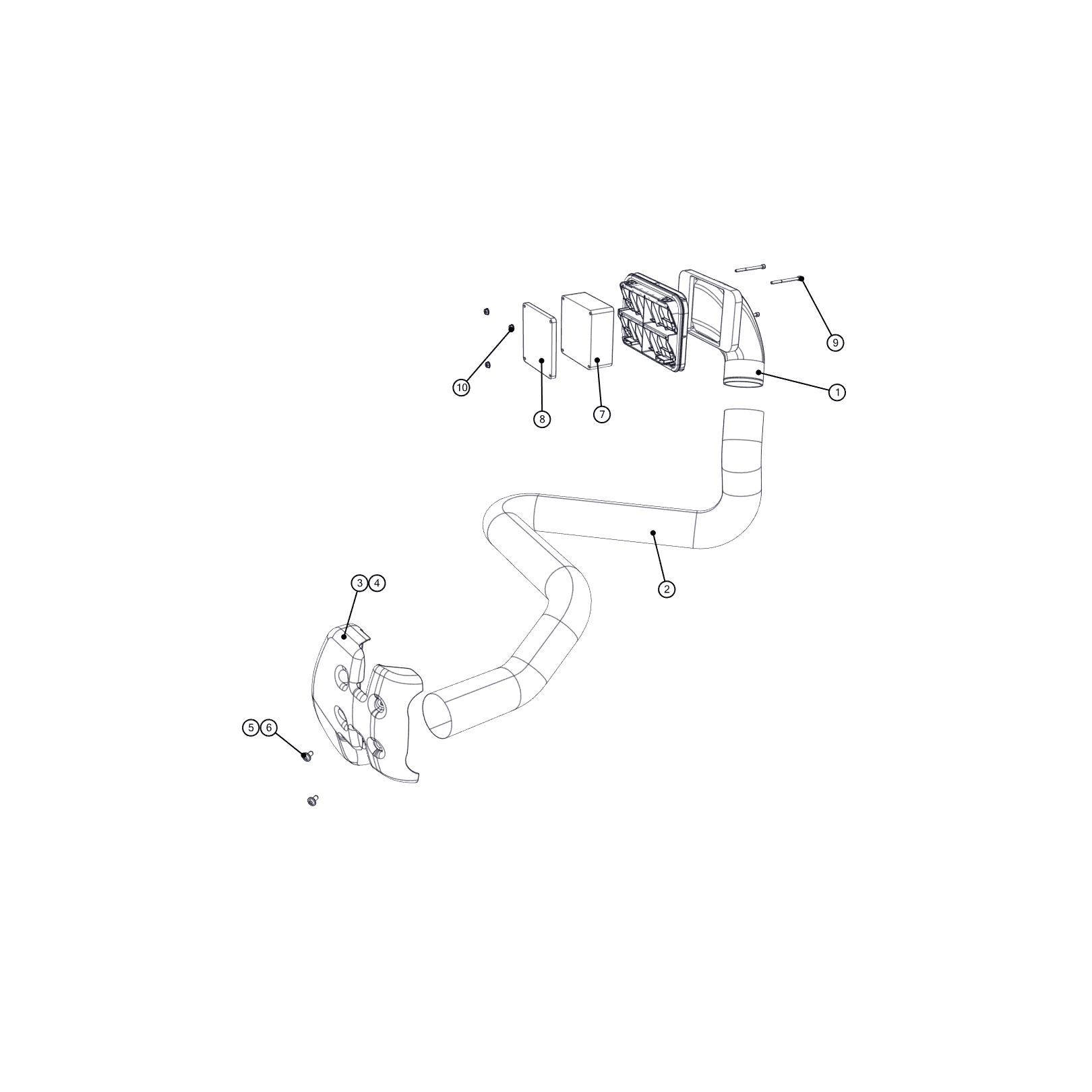 F42A Rear Brake cooling system Tarmac
