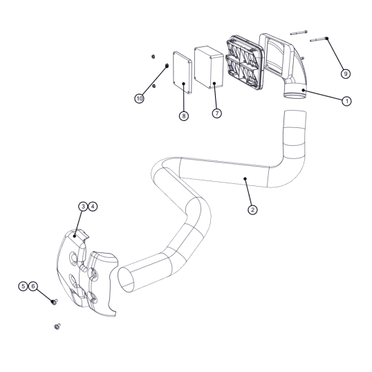 F42A Rear Brake cooling system Tarmac